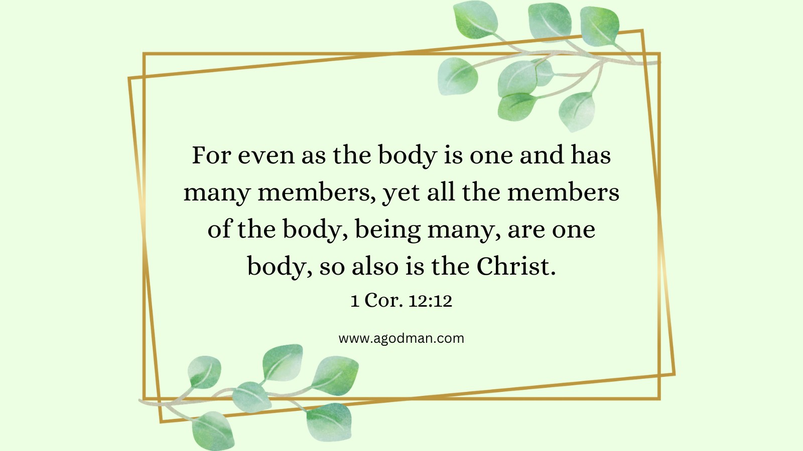 Learning to Walk in the Body-Christ by the Mutual Sharing of Christ