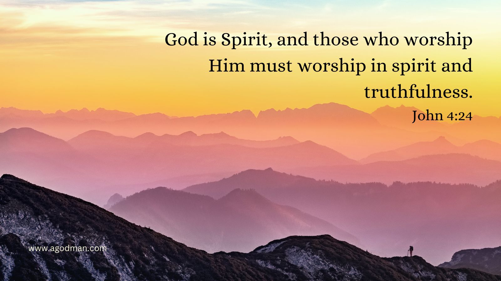 Worship God in Truthfulness with Christ who Saturates our being