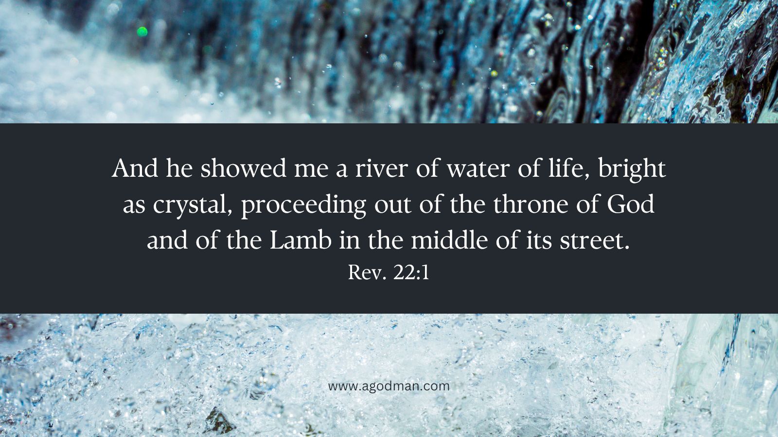Flow of Water of Life Heals & brings in Increase in Life & Number