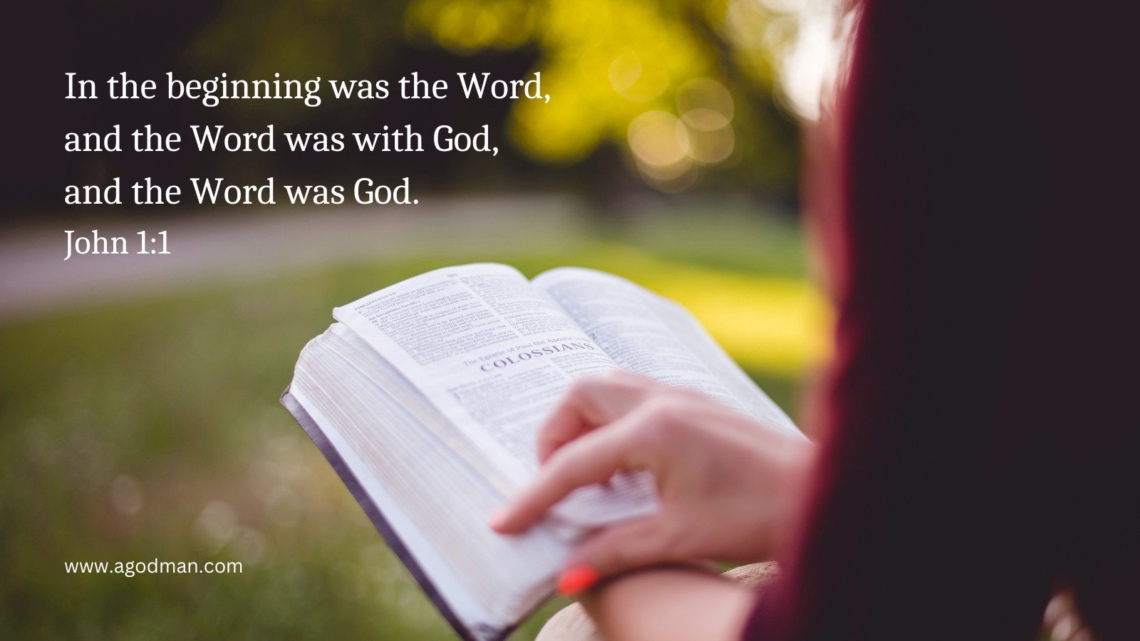 Christ is the Word of God, the Journeying Triune God in Time