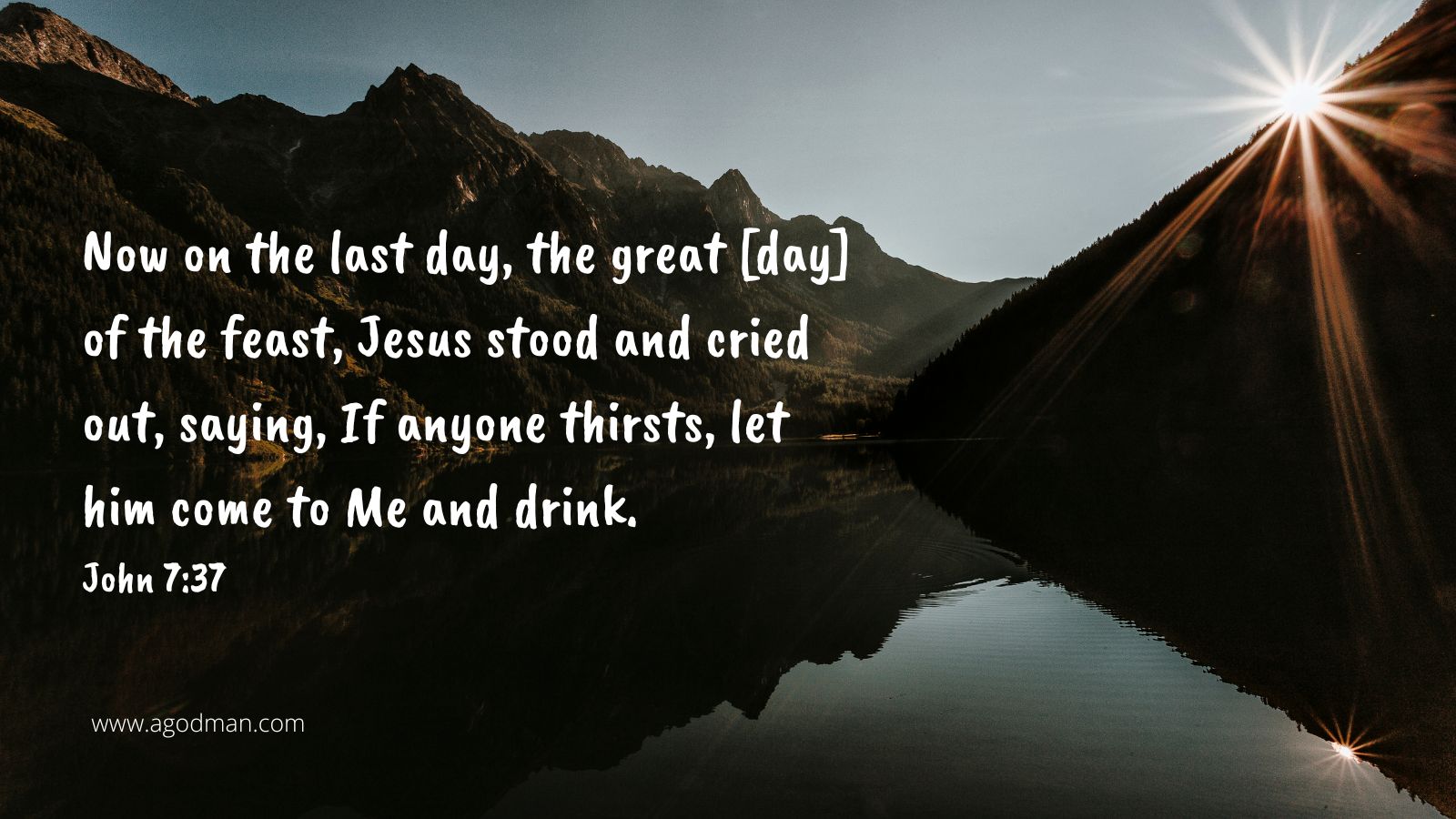 Christ became a Life-giving Spirit to be Rivers of Living Water