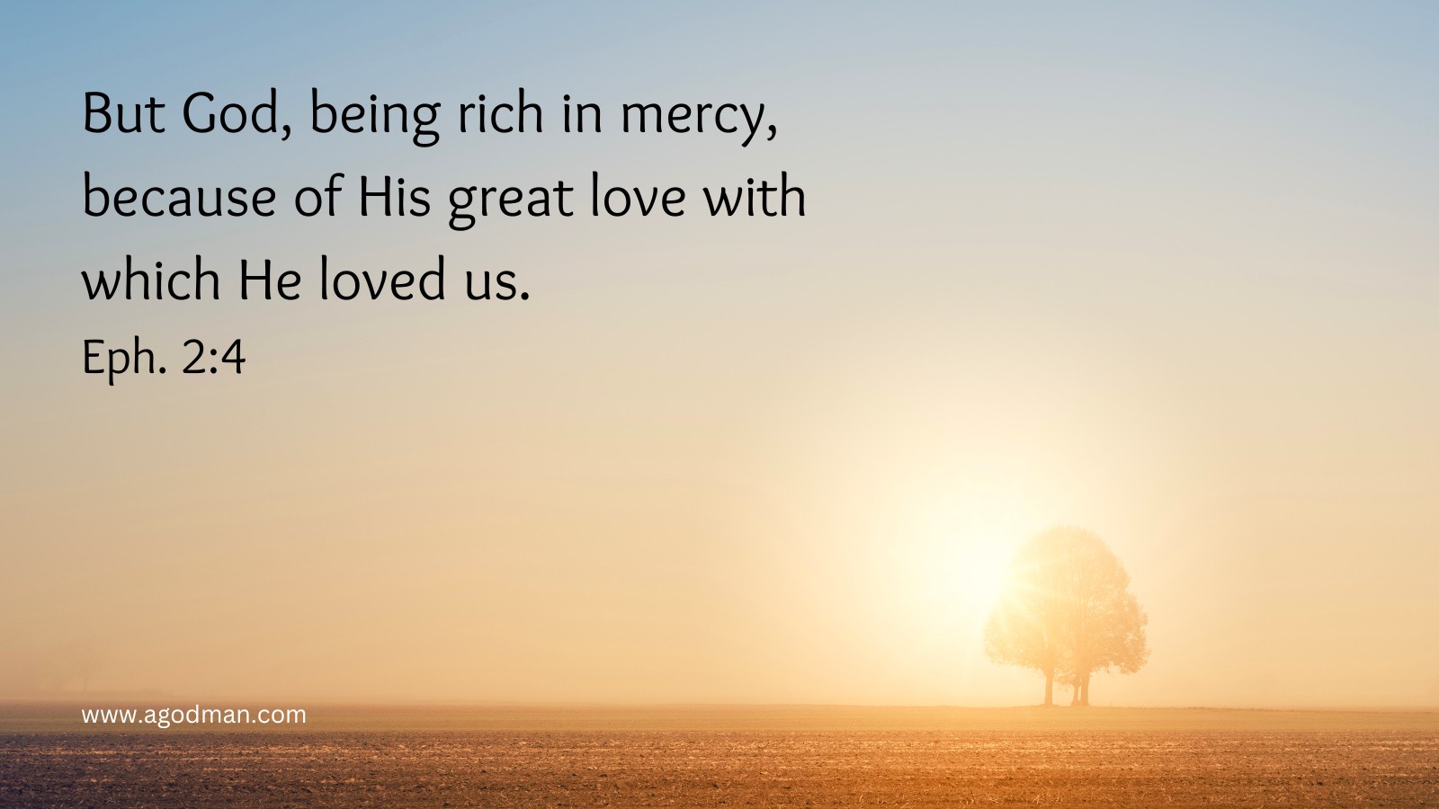 We Cooperate with God - yet Everything Depends on God's Mercy